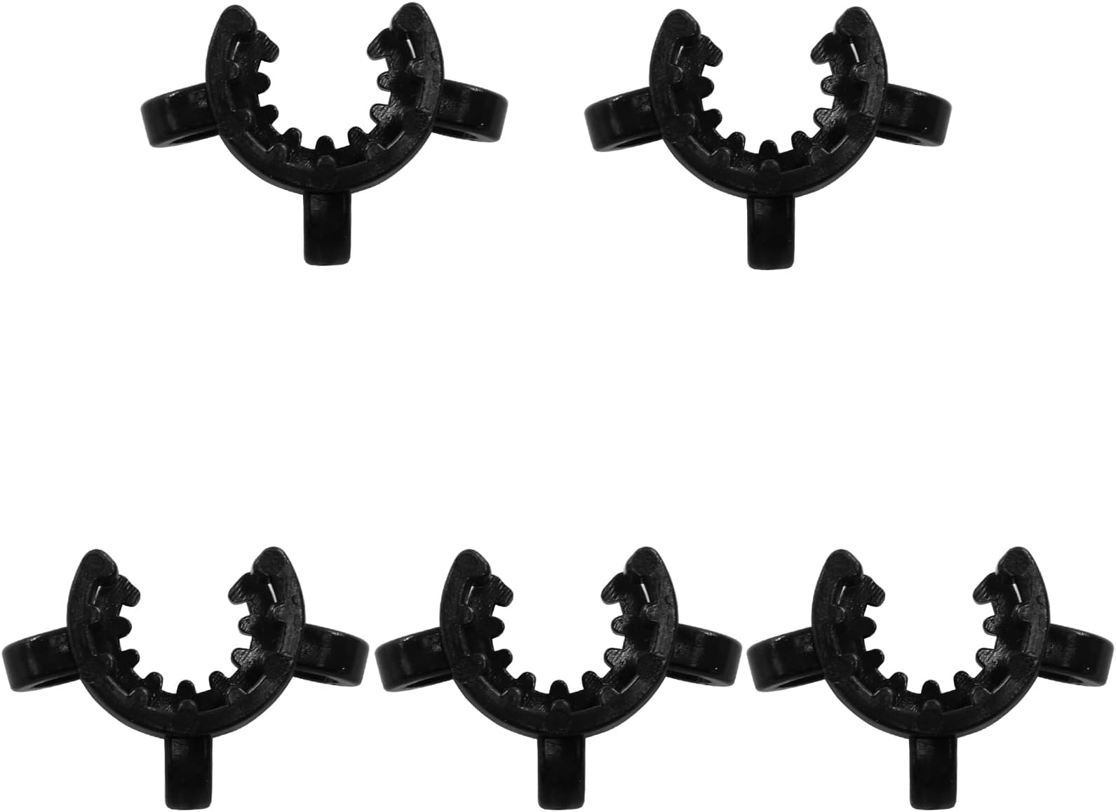Amazon.com: Bonsicoky 5 PCS 14mm Lab Joint Clips - Lab Keck Clamps ...