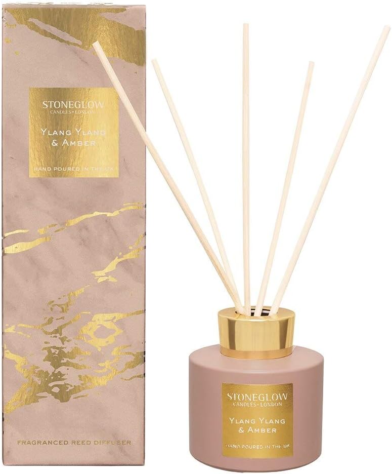 Stoneglow Luna Collection Ylang Ylang & Amber 120ml Scented Reed ...