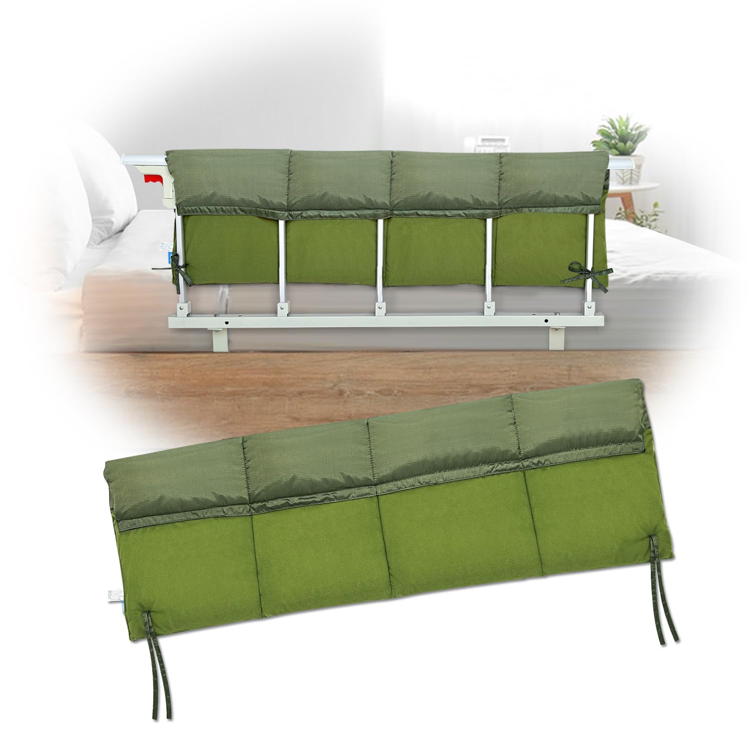 Neaude Bed Rail Covers For Elderly Adults Safety Hospital Bed ...