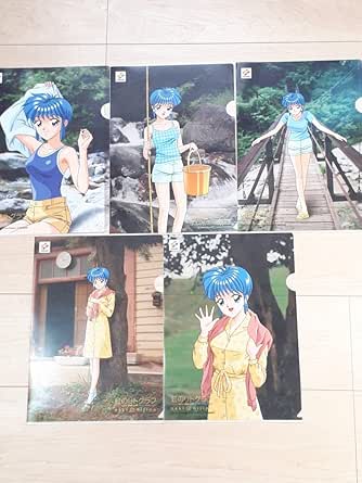 Amazon.co.jp: Tokimeki Memorial Clear File Set of 5 Rainbow CD Release ...