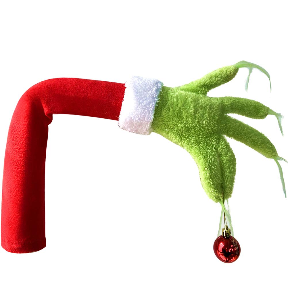 Snapklik.com : Green Arms For Christmas Tree, Furry Green Arm Ornament ...