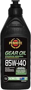 Penrite 85W-140 Gear Oil for Differentials with Limited Slip 1 Litre ...
