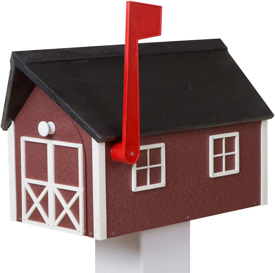 Amazon.com: Peaceful Classics Poly Mailbox- Durable, Weather-Resistant ...