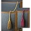 Amazon.com: Pew Reservation Ropes Pack of 2 Weighted with Tassels, Gold ...