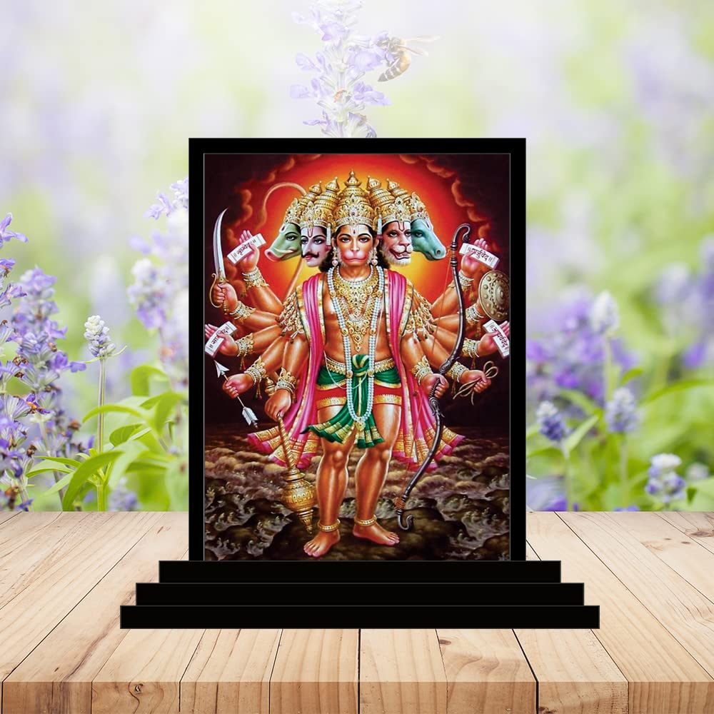Buy Vprint Quality Lord Panchmukhi Hanuman Idols Figurine Traditional ...