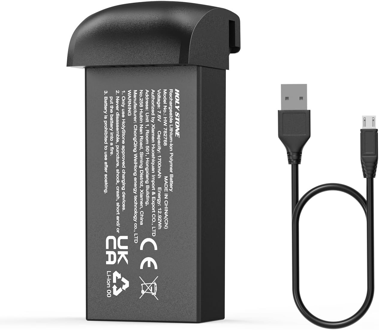 Holy Stone Original Battery for HS460 Drone: Amazon.co.uk: Toys & Games