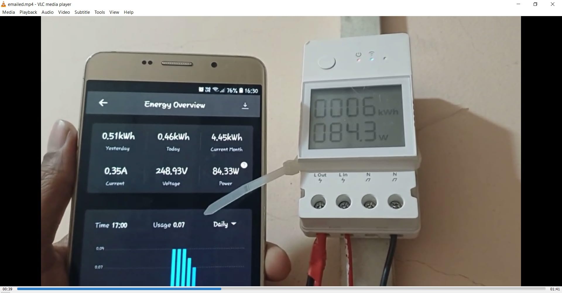 SONOFF POWR320D Elite Smart Power Meter Switch with Wi-Fi, 20A Max Load ...
