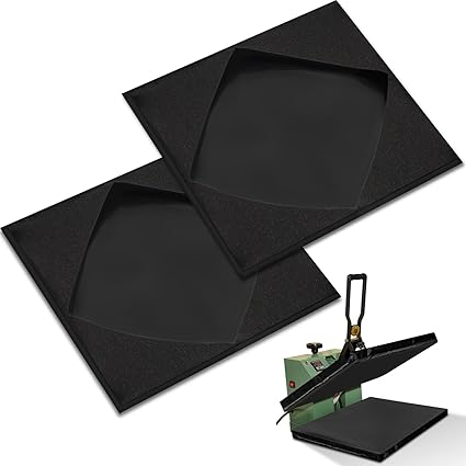 Amazon.com: Yaomiao 2 Pcs 15 x 15 Inches Black Heat Press Platen Wrap ...