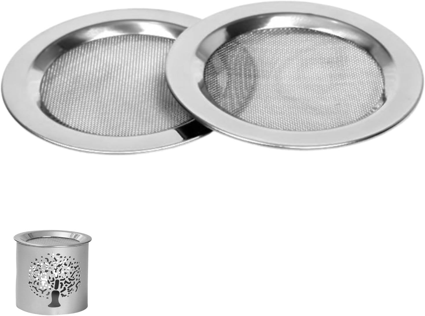 Lyivisk Set of 2 Incense Strainers, Stainless Steel Sieves for Oil ...