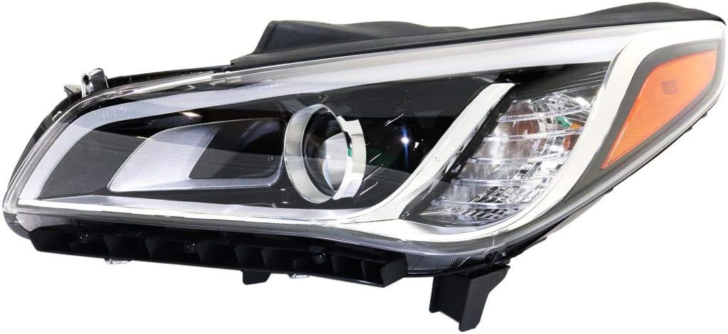 Amazon.com: For Hyundai Sonata 2015 2016 Headlight Assembly HID Type ...
