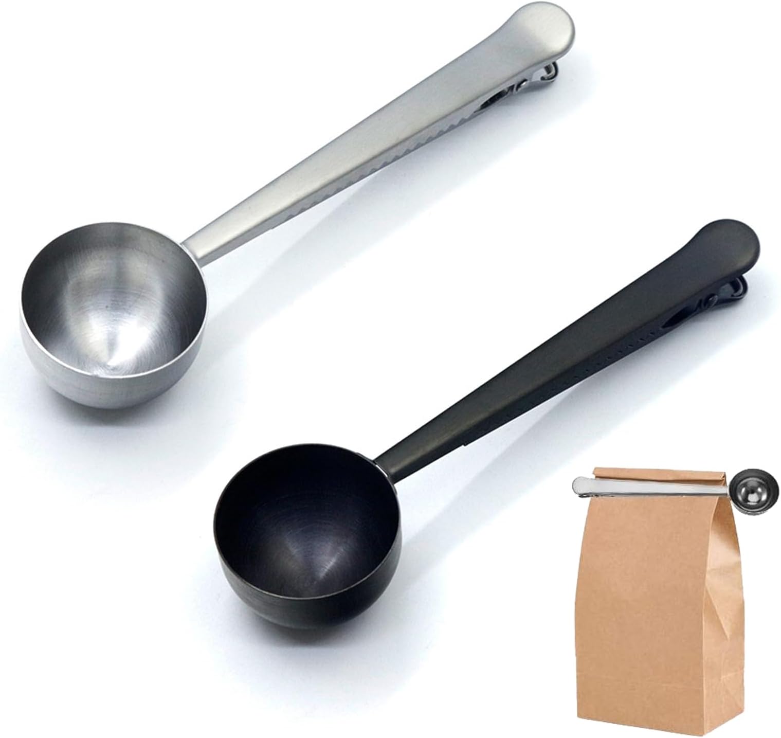 Amazon.com: Chef Craft Classic Plastic Coffee Scoop, 1 Ounce 2 Piece ...