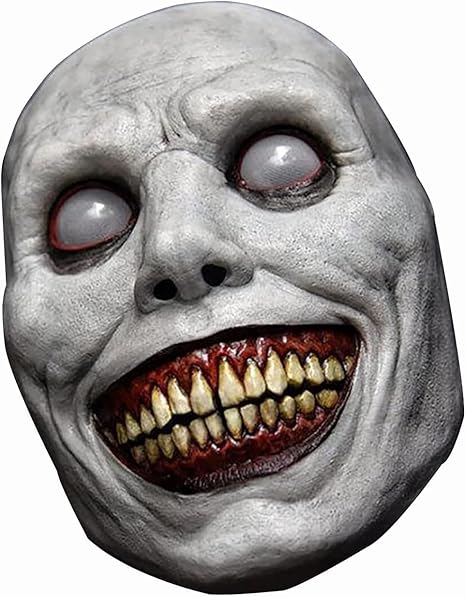 Amazon.com: BZOBN Creepy Halloween Mask - Horror Smiling Demons, Evil ...