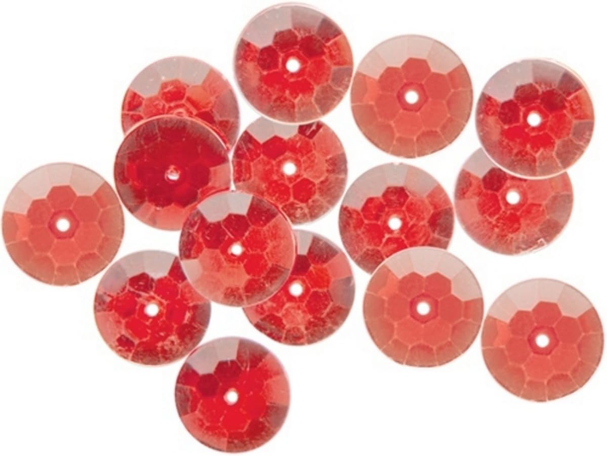 Amazon.com: Ka-Jinker Jems Faceted Round 15/Pkg-Red