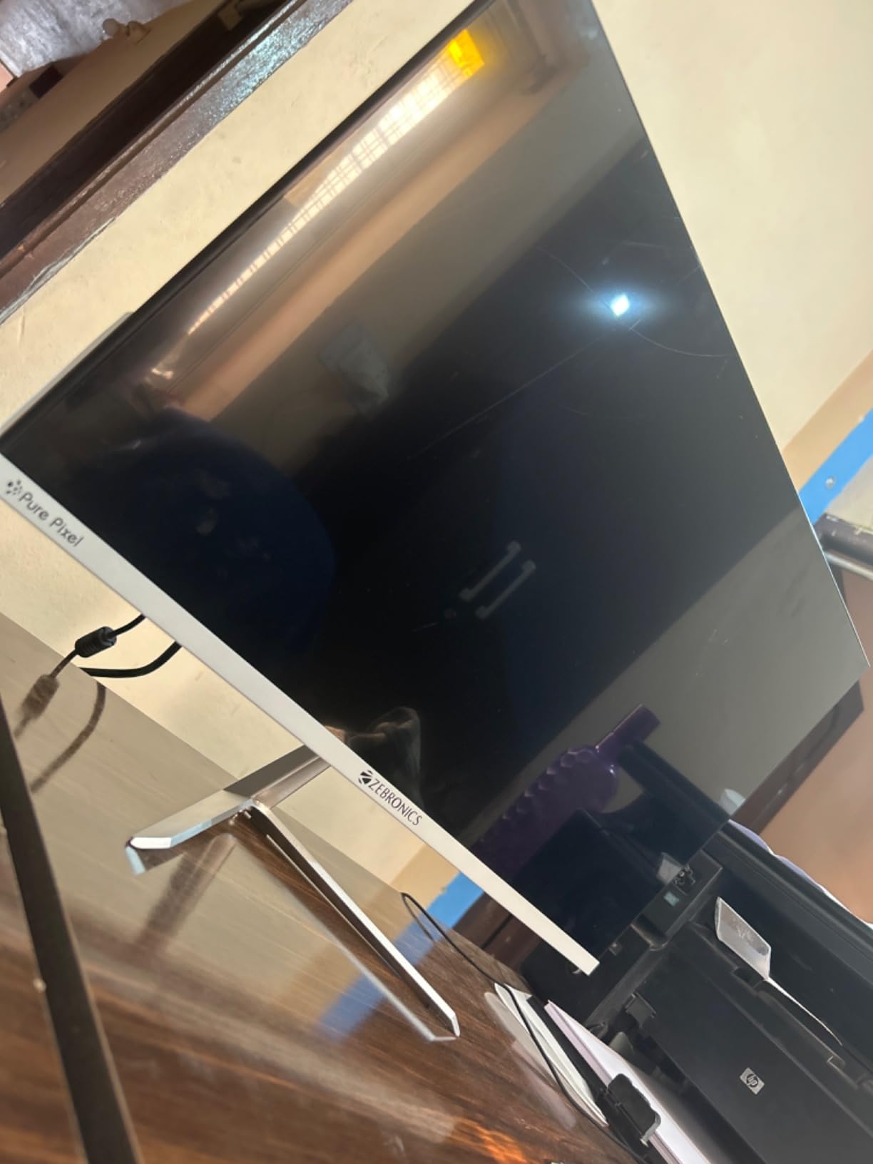 ZEBRONICS EA124 LED Monitor, 24 inch (60.4cm), 250 nits, 100Hz, FHD ...