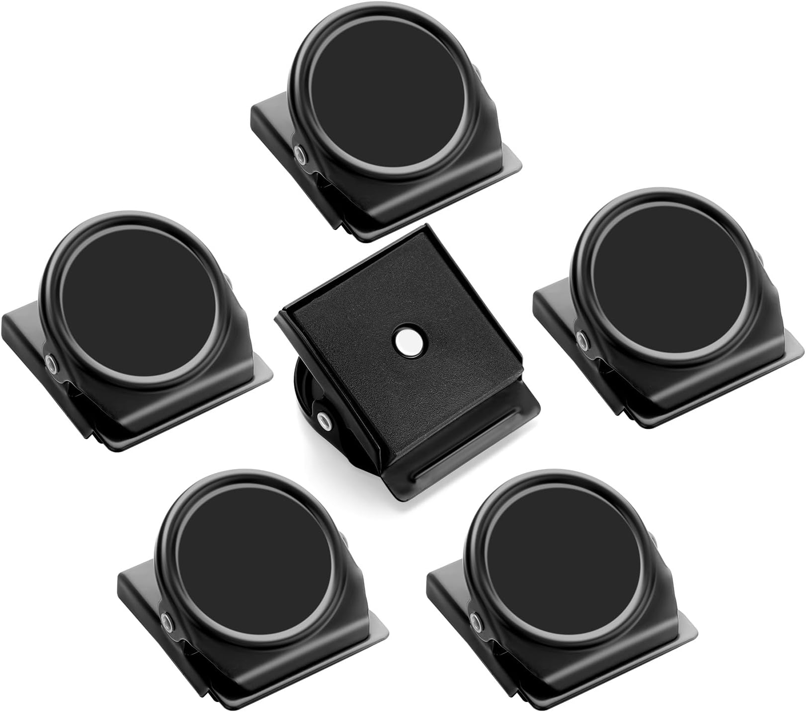 Amazon.com : Grtard 6 Pack Magnetic Clips, Strong Fridge Magnets,Clip ...