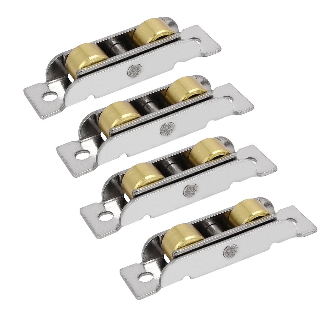 uxcell 30kg Capacity 304 Stainless Steel Double Roller Sliding Window ...