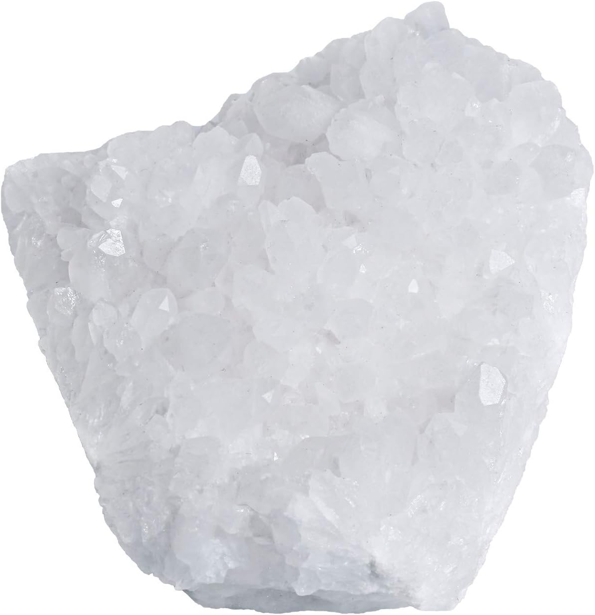 Amogeeli Natural Raw Rock Crystal Geode Cluster Specimen Office Home ...