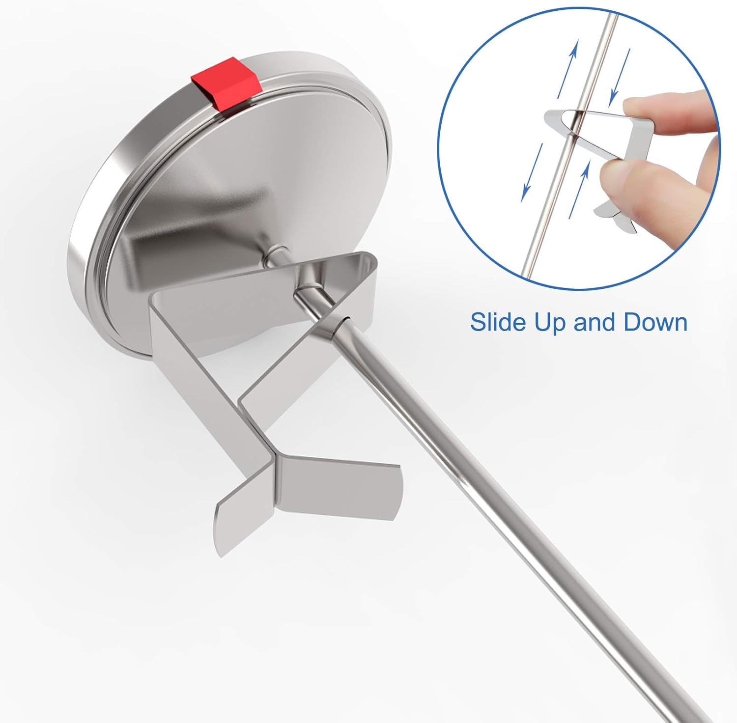 Review Candy Thermometer Deep Fry Thermometer Meat Thermometer with 8 ...