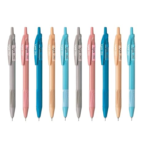 FLAIR Srx 0.7mm Retractable Ball Pen Wallet Pack | Triangular Body ...