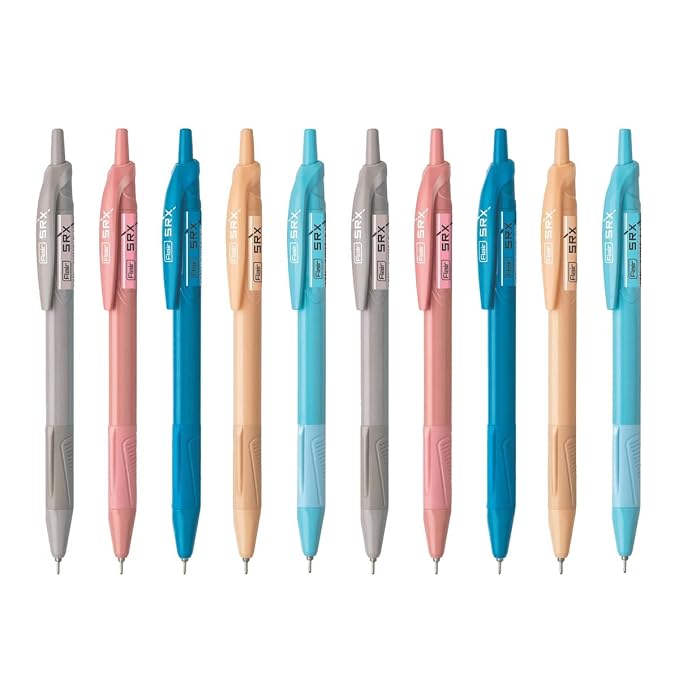 FLAIR Srx 0.7mm Retractable Ball Pen Wallet Pack | Triangular Body ...