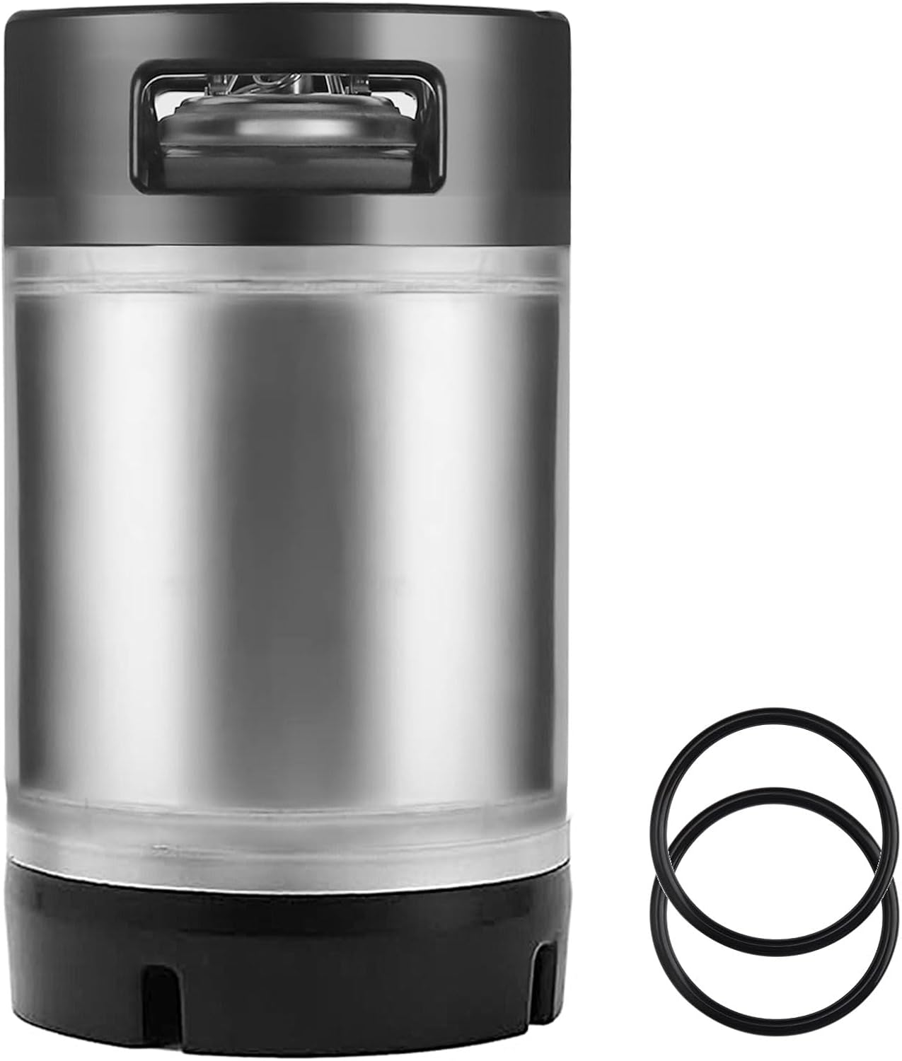 Amazon.com: New 2.5 Gallon Ball Lock Keg - Stainless Steel Corny Keg ...