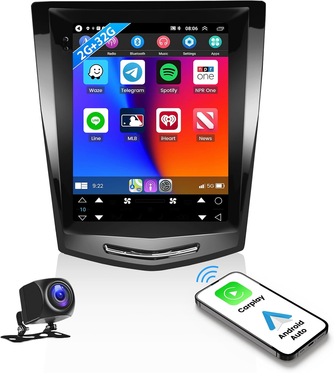 Amazon.com: 2G+32G Android 11 Car Stereo for Cadillac ATS/SRX/XTS/CTS ...