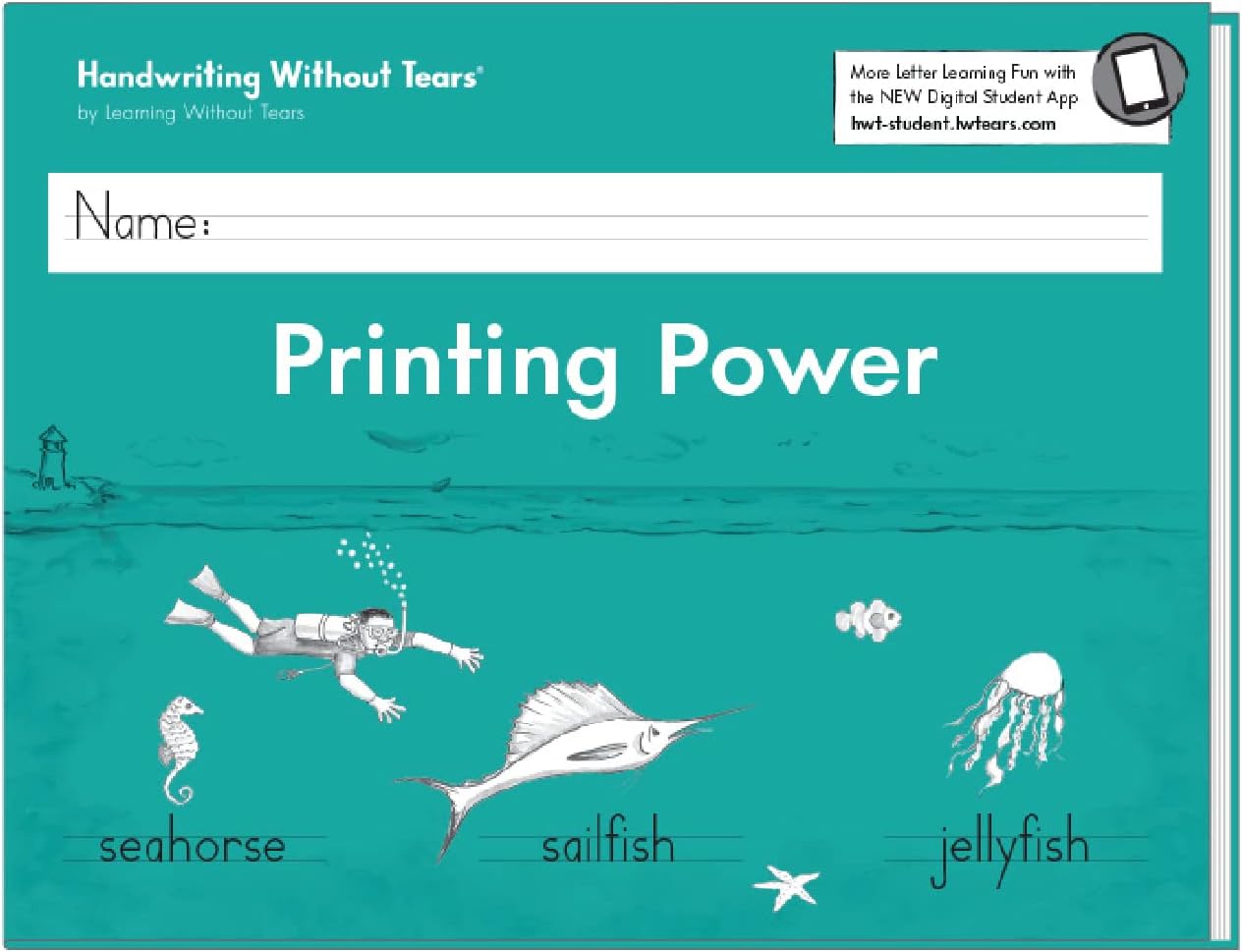 Amazon.com : Learning Without Tears - Printing Power Student Workbook ...