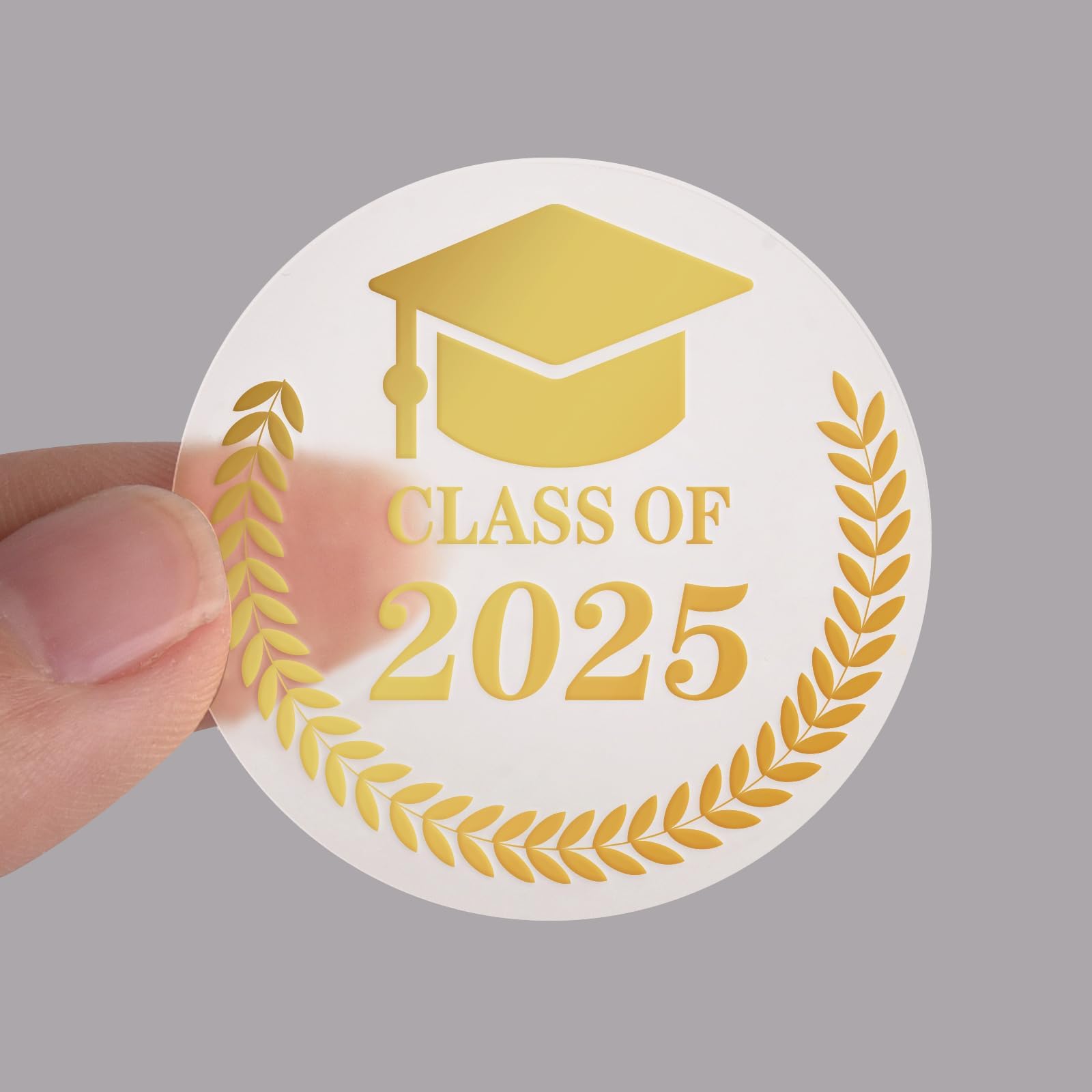 Amazon.com: Andaz Press Red 2025 Graduation Stickers for Graduation ...