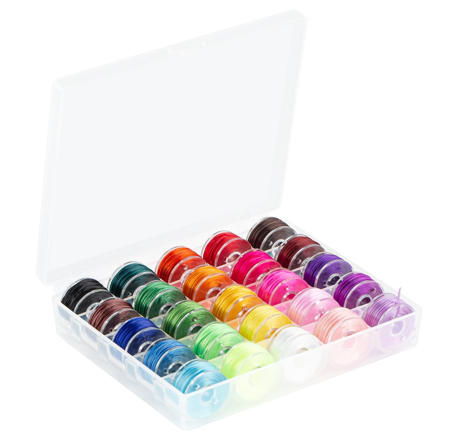 Amazon.com: Hobbyworker 25 Colors Elastic Cord Kit for Bracelet Making ...