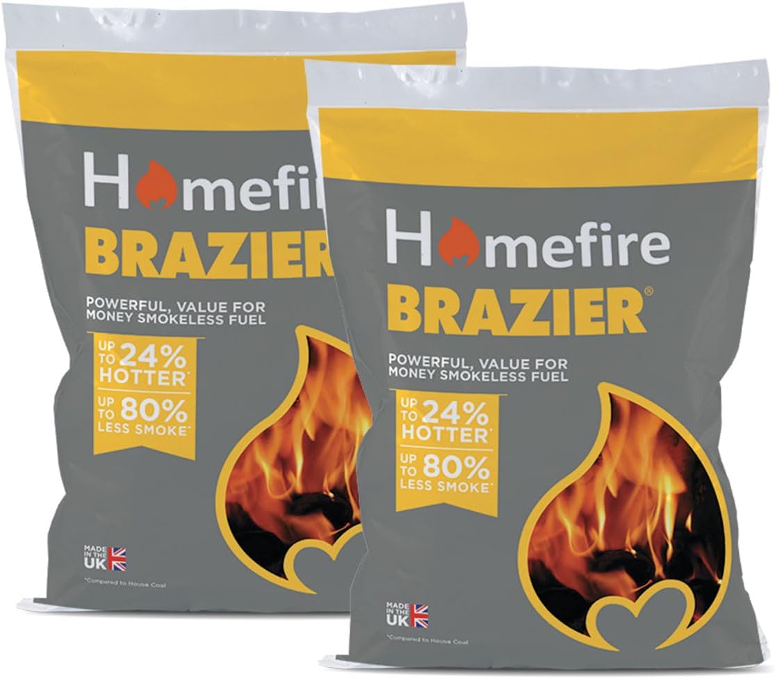 Brazier Smokeless Coal | 20kg : Amazon.co.uk: DIY & Tools
