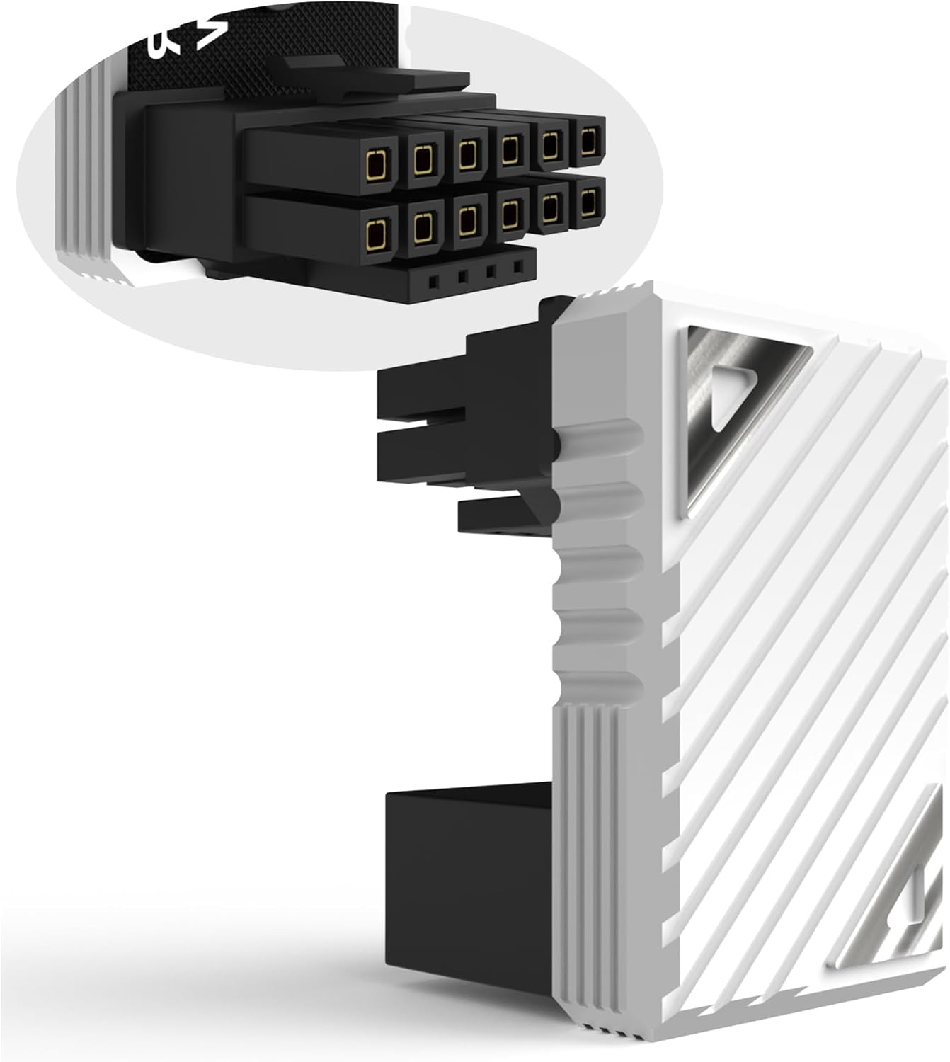 Amazon.com: Formulamod 16 Pin GPU PCI-e 5.0 180 Degree Angled Connector ...