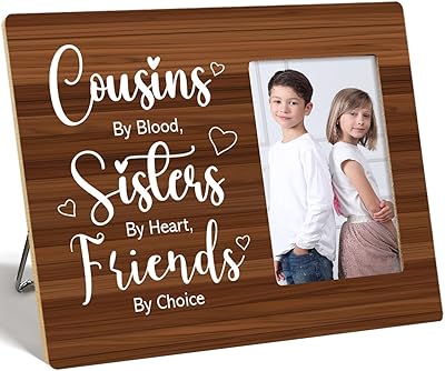 Amazon.com - FONDCANYON Cousins Make the Best Friends Sunflower Picture ...