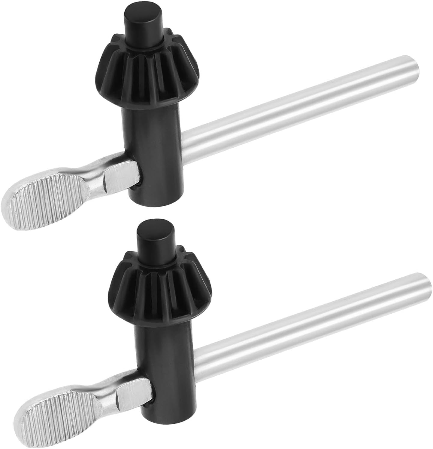 SING F LTD 2Pcs Carbon Steel Drill Chuck Key 8mm Pilot 11 Teeth 21.4mm ...