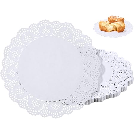 Amazon.com: 200 Pcs 14 Inch Doilies Paper Doilies Round Lace Paper ...