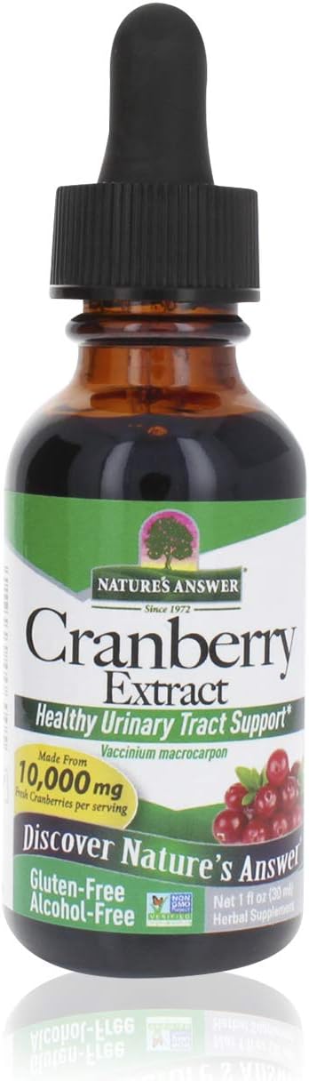 Nature's Answer - Cranberry - 30ml - Natural Herbal Extract - Supports ...