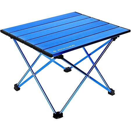 Amazon.com: Rock Cloud Portable Camping Table Ultralight Aluminum ...