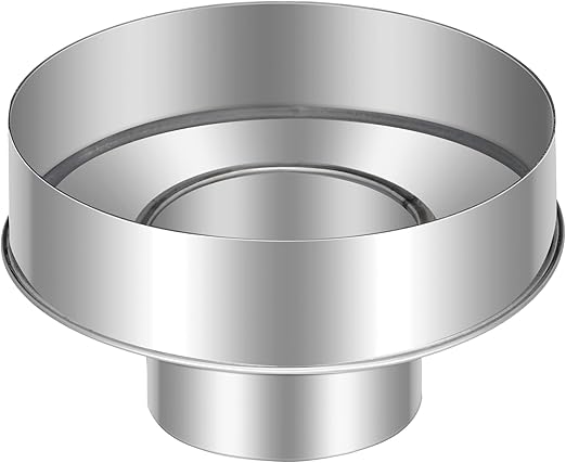 Yaocom 3'' x 6'' Pellet Stove Chimney Adapter Stove Pipe Adapter ...