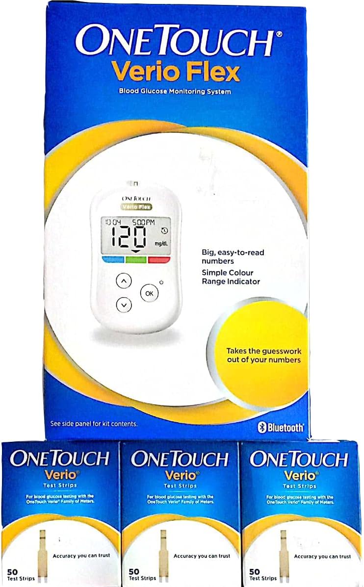 Amazon.com: Touch Verio 150ct Plus a Glucose Meter Verio Flex for free ...