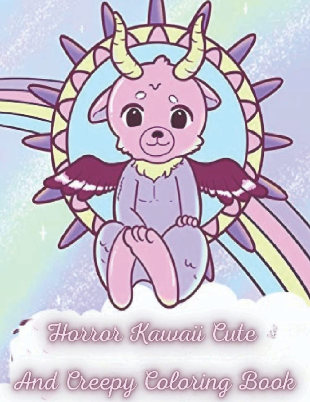 Horror Kawaii Cute And Creepy Coloring Book Pastel Goth Spooky ...