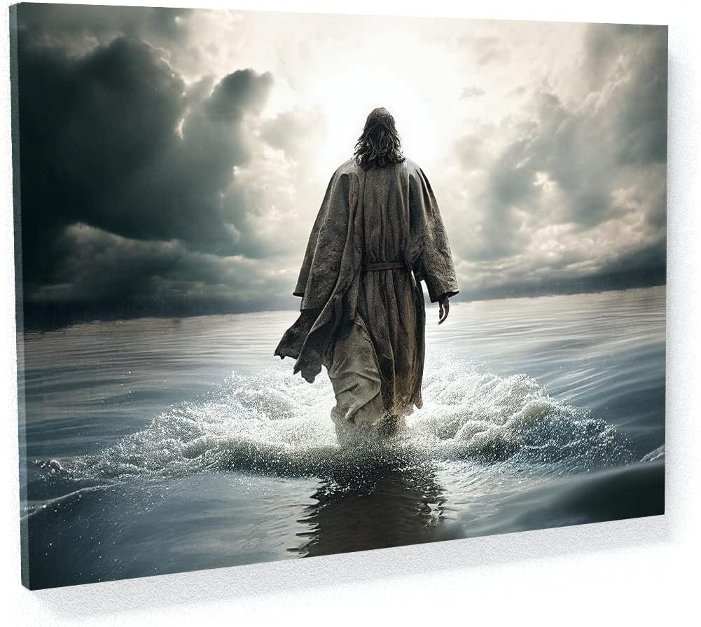 Amazon.com: Sense Canvas Jesus Christ 1 Canvas Art - Home Decor Wall ...