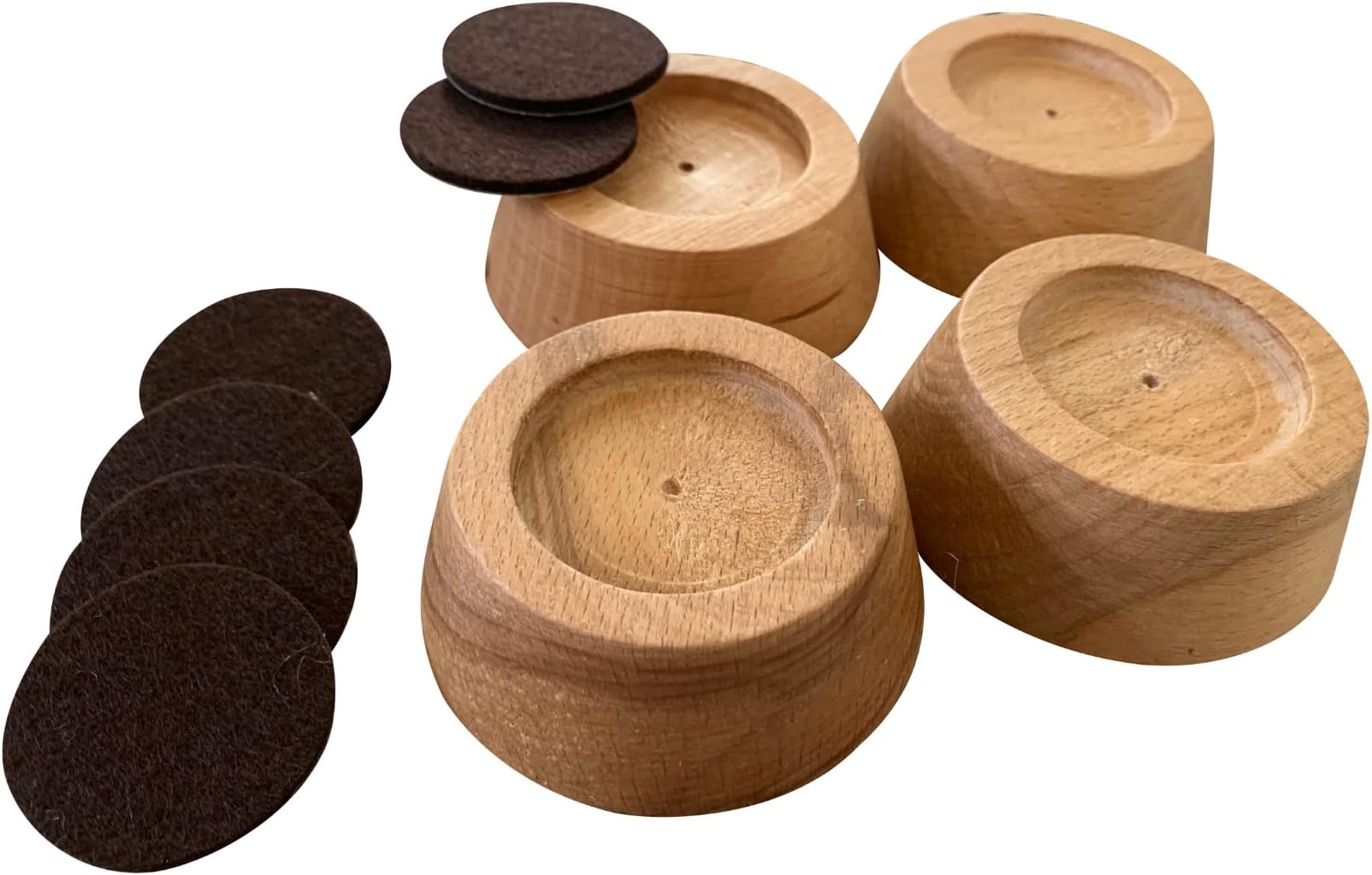 Amazon.com: Xinshidai Bed risers | Furniture Lifter | Wood Riser ...