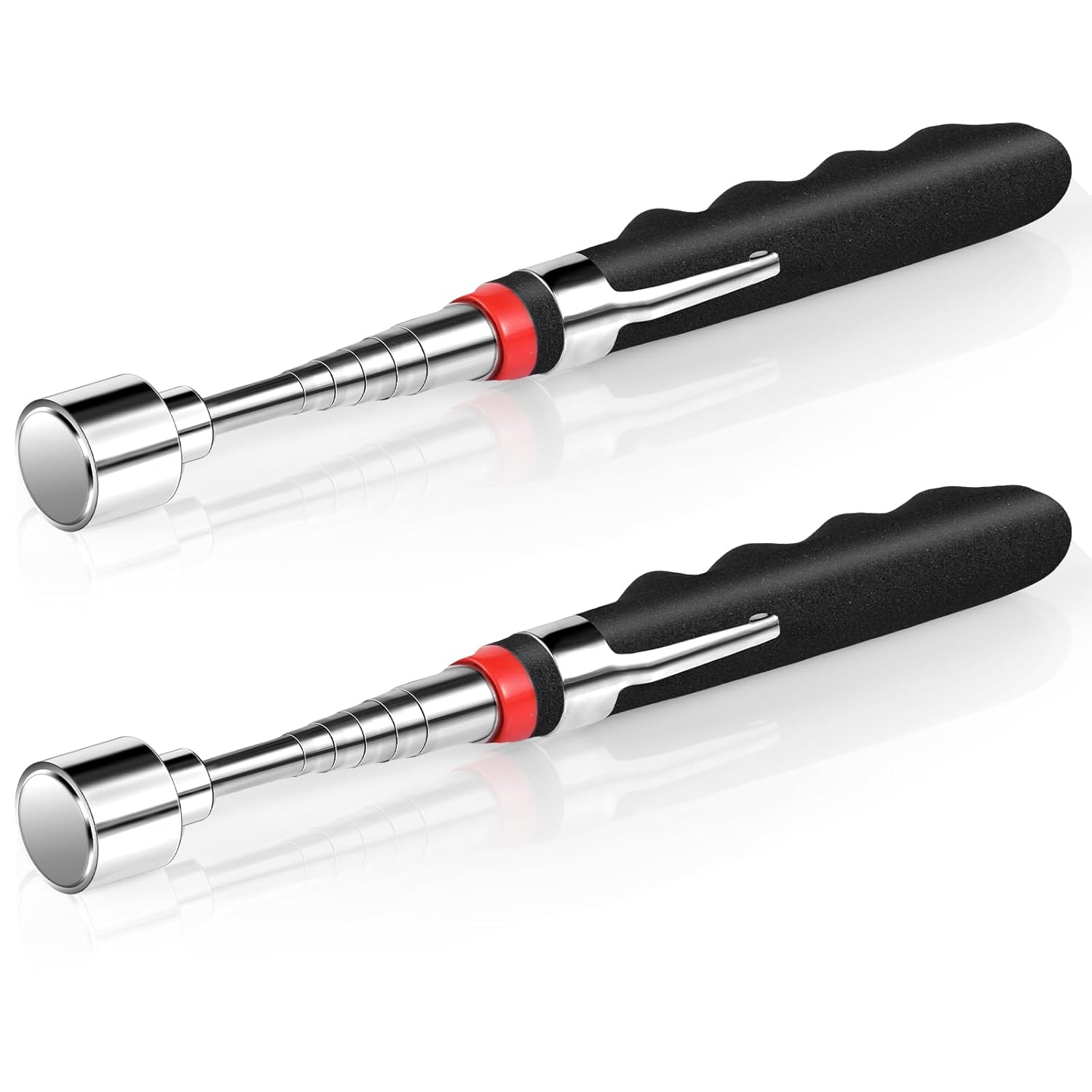 Copkim 2 Pcs 20 Lbs Telescoping Magnetic Pickup Tool for Small Metal ...