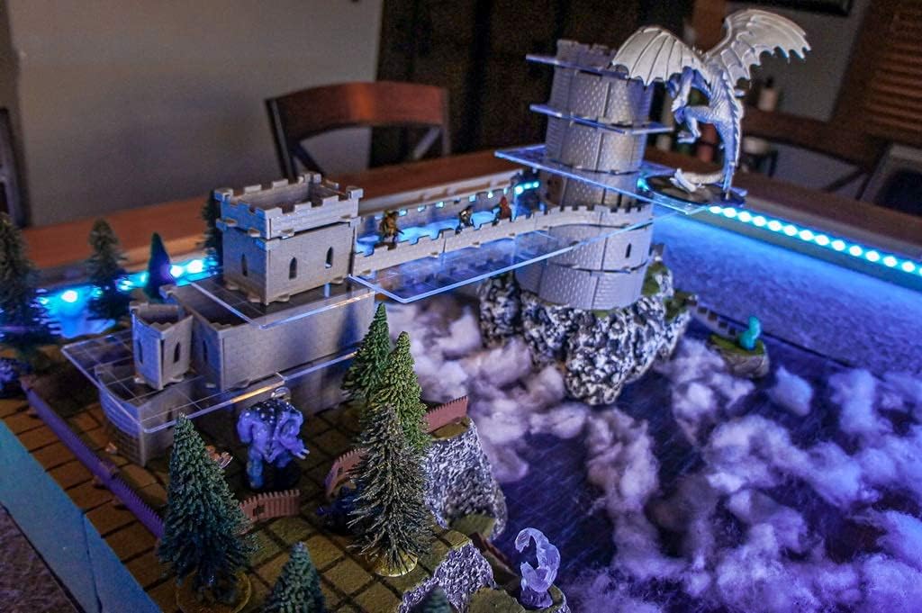 Modular Castle System: Tabletop & RPG Terrain Game Set for Dungeons ...