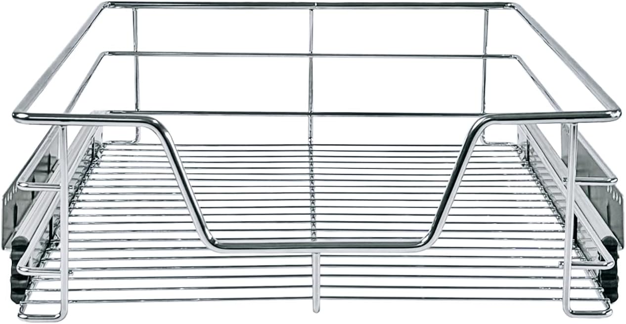 Amazon.com: SUNHAIXIA Pull Out Cabinet Organizer, Heavy Duty Cabinet ...