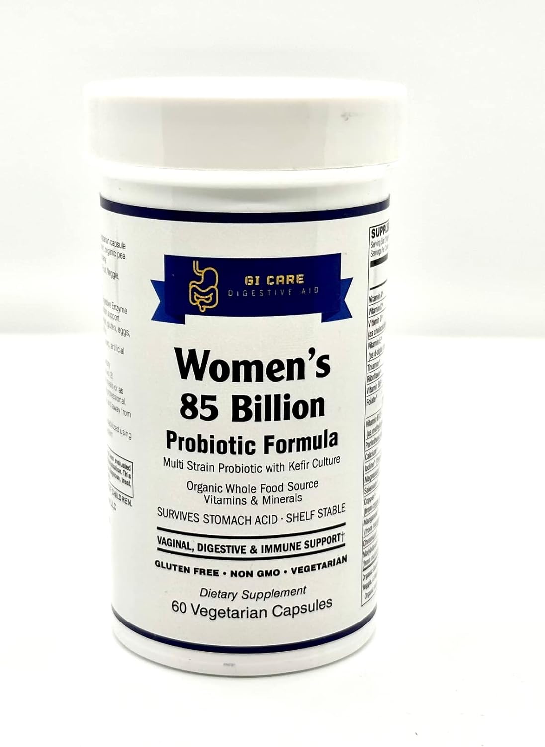 Amazon.com: GI Care Women's 85 Billion PROBIOTIC Capsule with ...