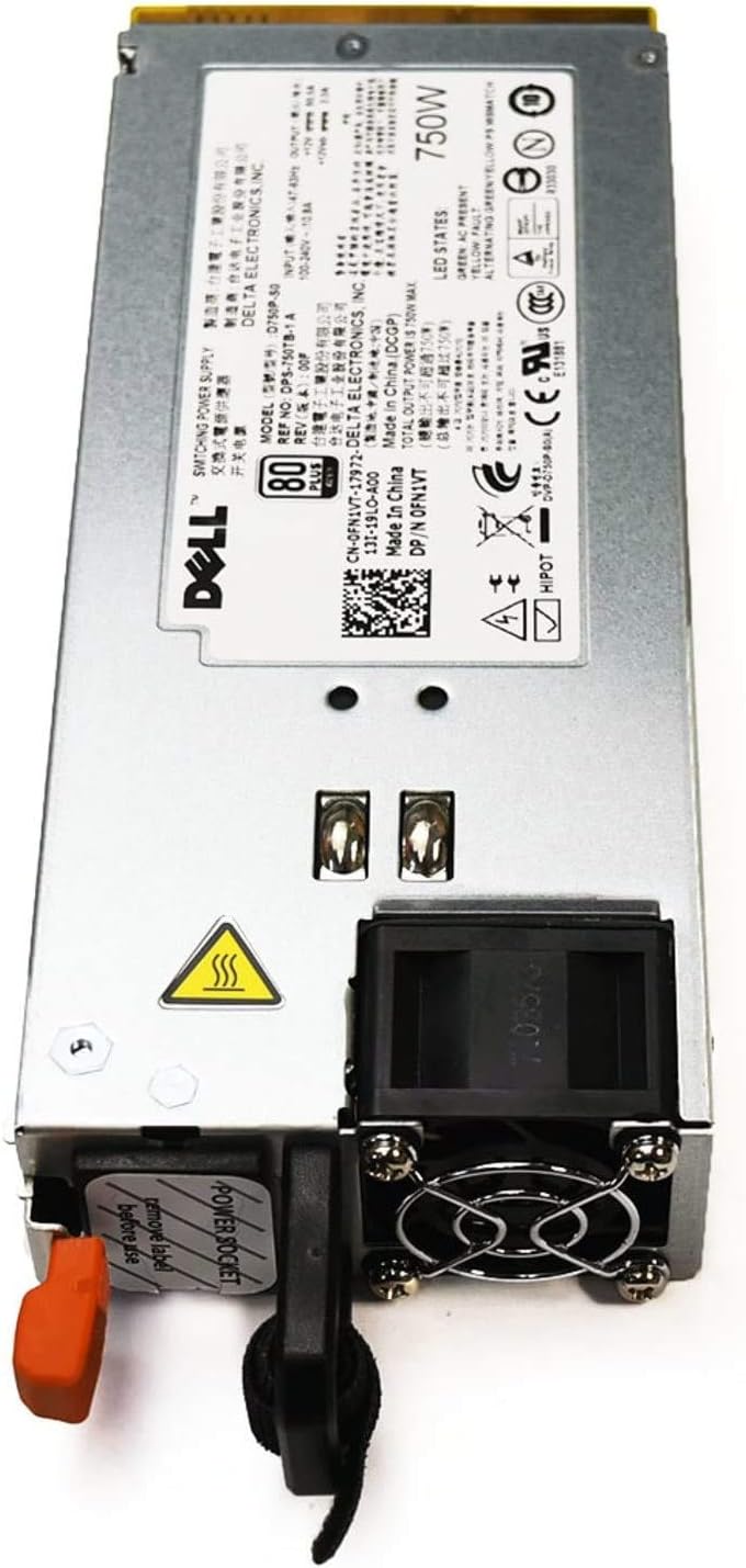 UpBright 750W Power Supply Unit PSU Compatible with Dell D750P-S0 ...