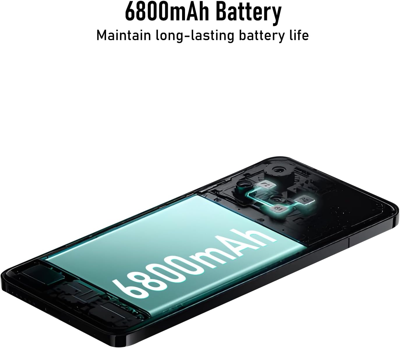 Teléfono celular desbloqueado, M14 Pro Smartphone 6.8 «Pantalla HD ...