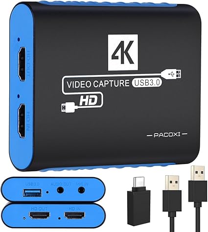 Amazon.com: Capture Card for OBS Twitch Game Live Streaming and ...