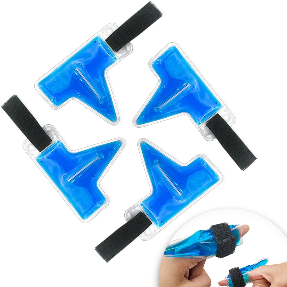 Amazon.com: Finger Ice Pack, Finger and Toe Cold Gel Reusable ...