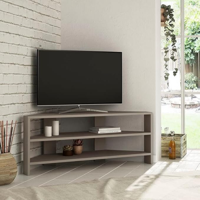 JV Home Thales Stylish Corner TV Stand Entertainment Unit | TV Cabinet ...